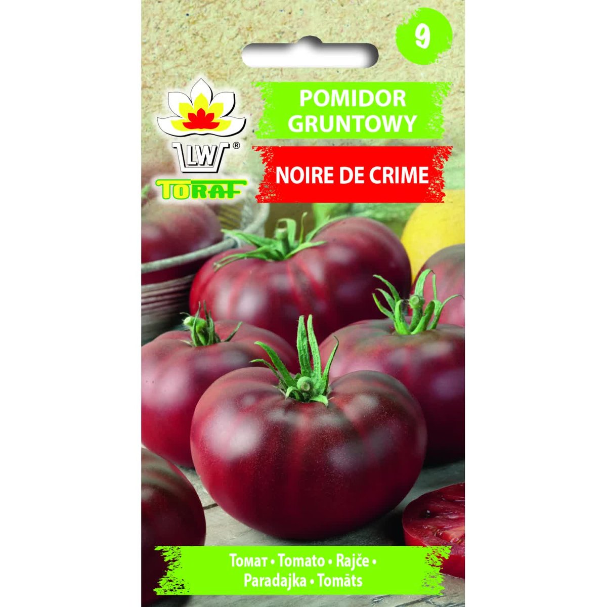 Pomidor gruntowy wysoki NOIRE DE CRIMEE Solanum lycopersicum L. - Toraf | Sklep EMPIK.COM