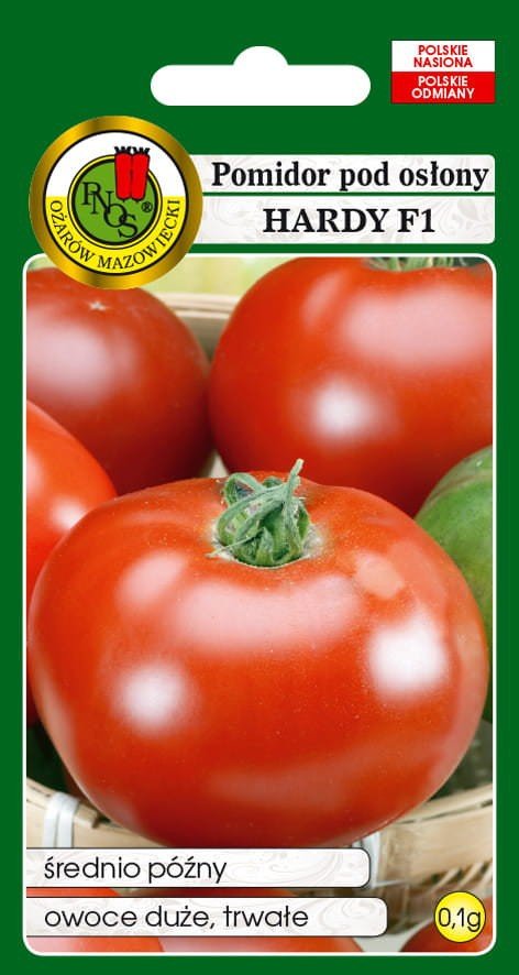 Pomidor pod osłony Hardy F1 0.1 g PNOS - Inna marka | Sklep EMPIK.COM