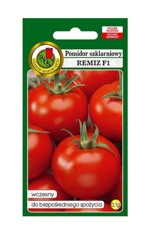 Pomidor pod osłony Remiz F1 0,1 g PNOS - PNOS | Sklep EMPIK.COM