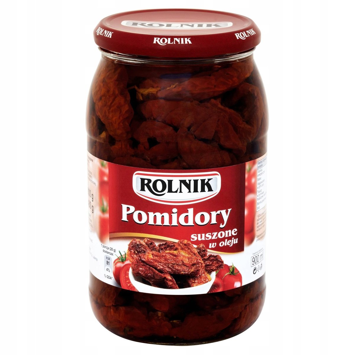 Pomidory suszone połówki Rolnik 1 kg - Inna marka | Sklep EMPIK.COM