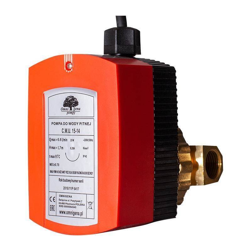 Pompa obiegowa c.w.u. OMI 15-14 OMNIGENA - OMNIGENA | Sklep EMPIK.COM