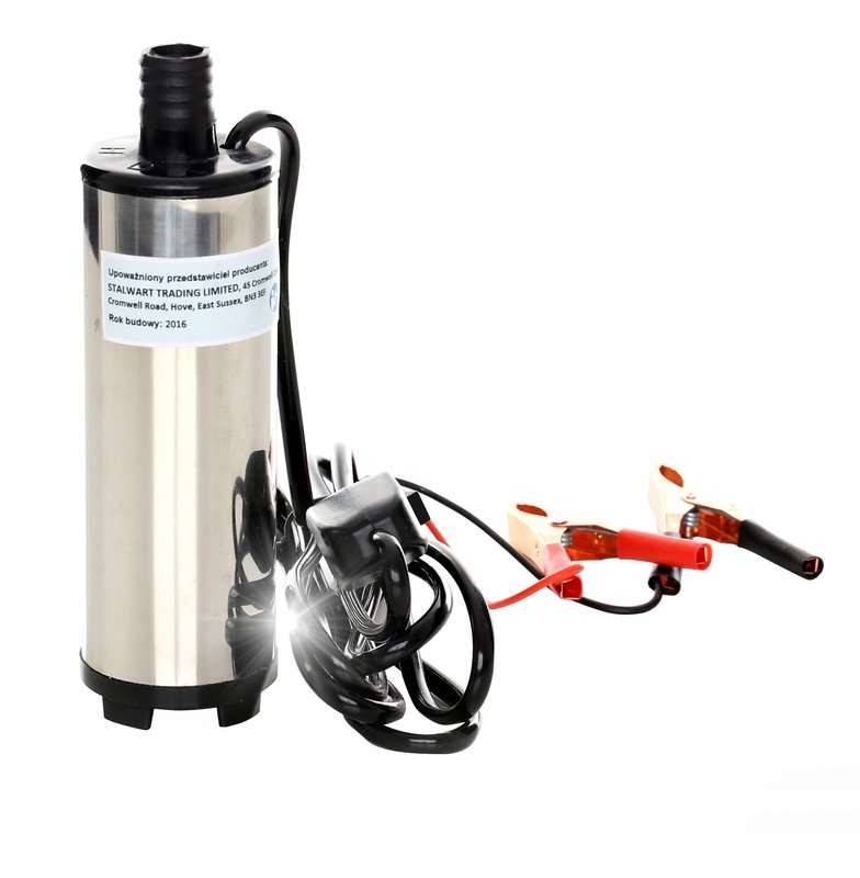 POMPA POMPKA SPUSZCZANIA PALIWA ROPY OLEJU 12V 60W 15L/min - Kraft&Dele ...