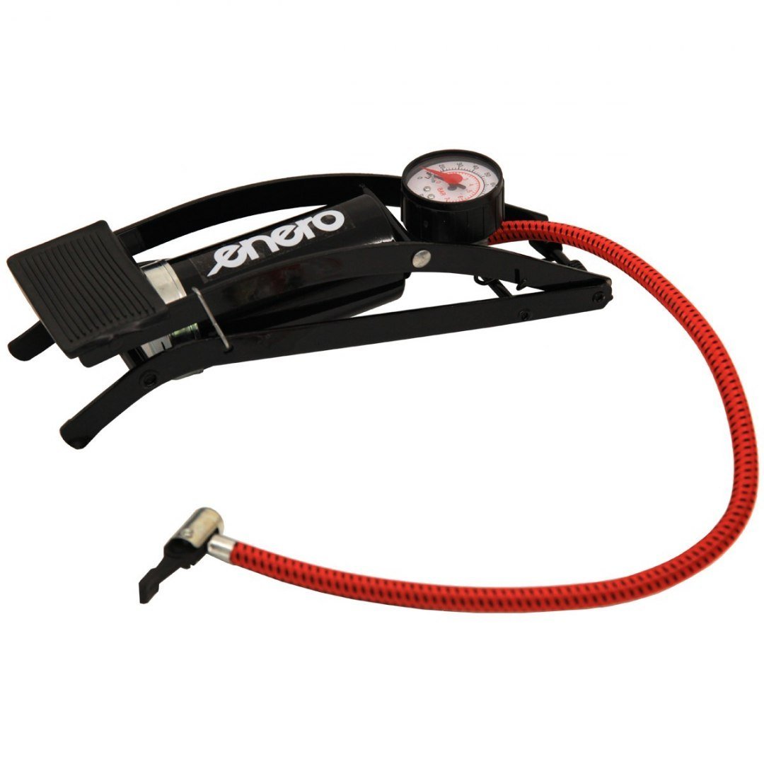 Pompka nożna sportowa z manometrem 55x120mm Enero - Enero | Sport Sklep ...