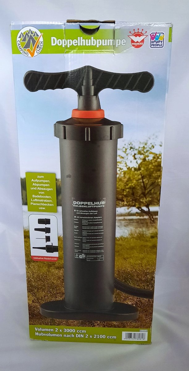 Pompka ręczna Happy People 78081 - Happy People | Sport Sklep EMPIK.COM