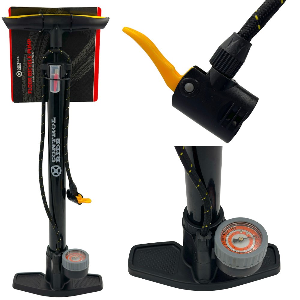 POMPKA ROWEROWA PODŁOGOWA CONTROL RIDE - TelForceOne | Sport Sklep ...