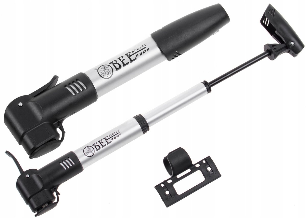 Pompka Rowerowa Teleskopowa Aluminiowa Dwuzaworowa - VERSO | Sport ...