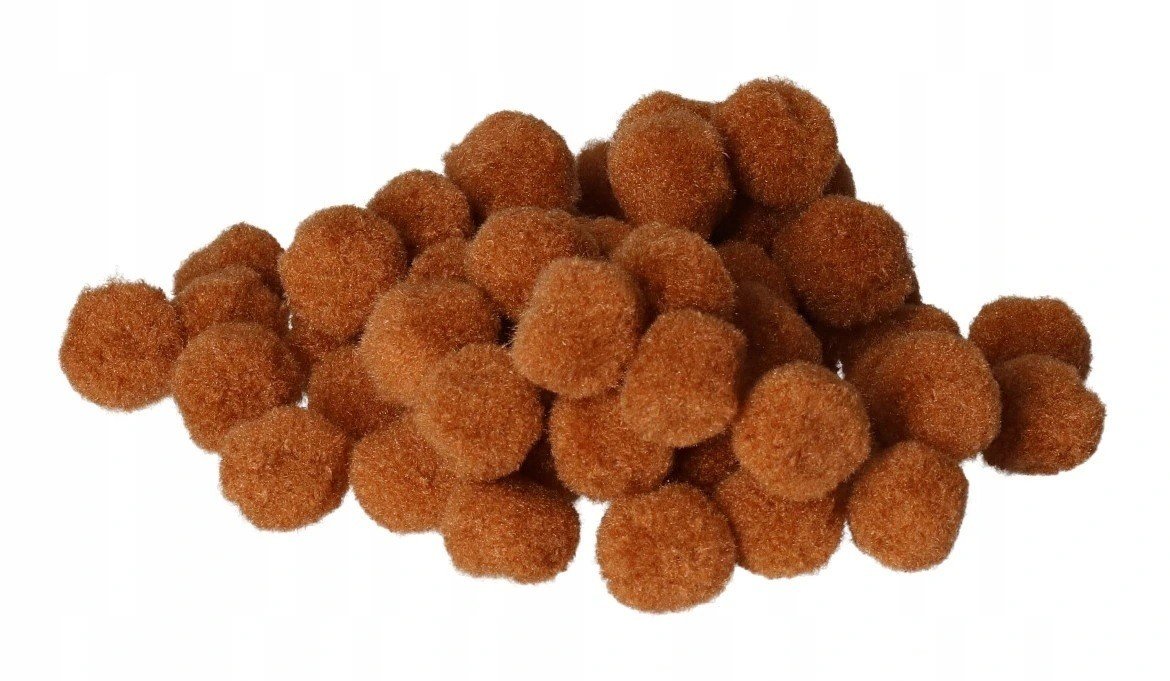 Pompony Pomponiki Kreatywne 2cm 250Szt Brązowe - Inny producent | Sklep ...