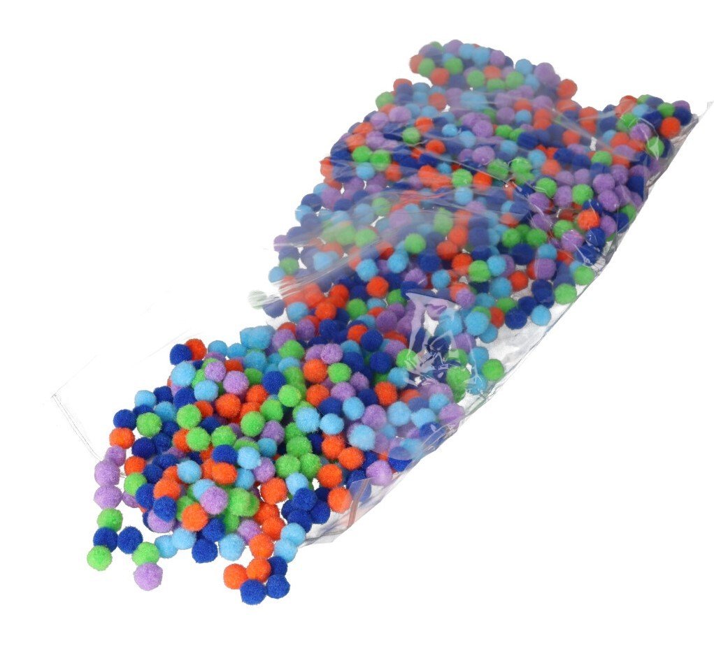 POMPONY POMPONIKI KREATYWNE 8MM MIX 45G - Inna marka | Sklep EMPIK.COM