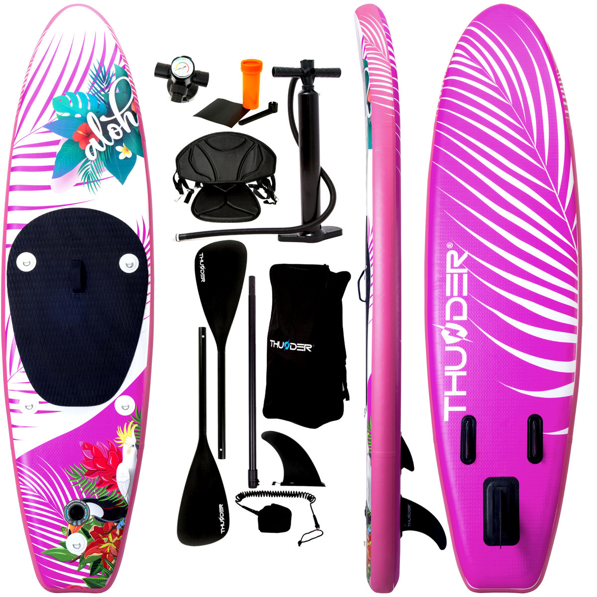 POMPOWANA DESKA DO PŁYWANIA SUP THUNDER ALOHA - Thunder | Sport Sklep ...
