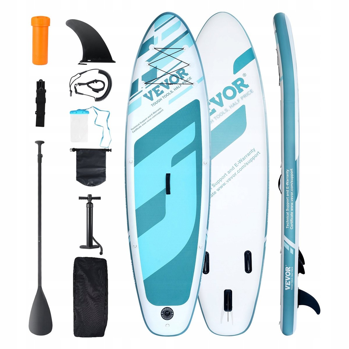 Pompowana deska sup do pływania stand up paddle 335 cm - inna (Inny ...
