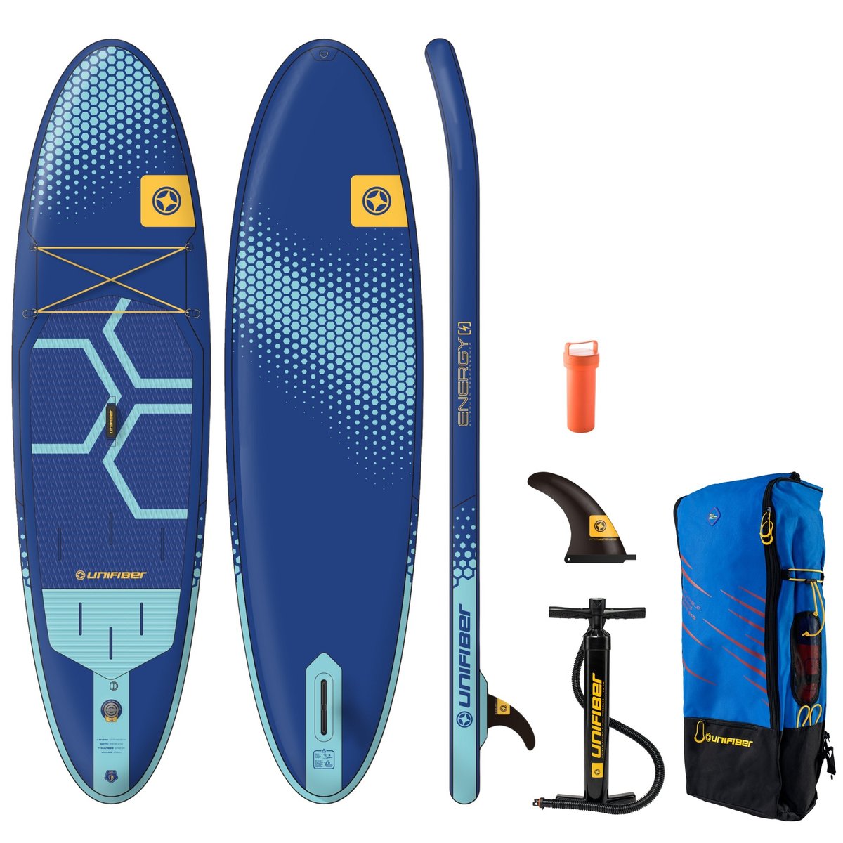 Pompowana deska SUP Unifiber Energy Allround FCD 10'7 - Inna marka ...