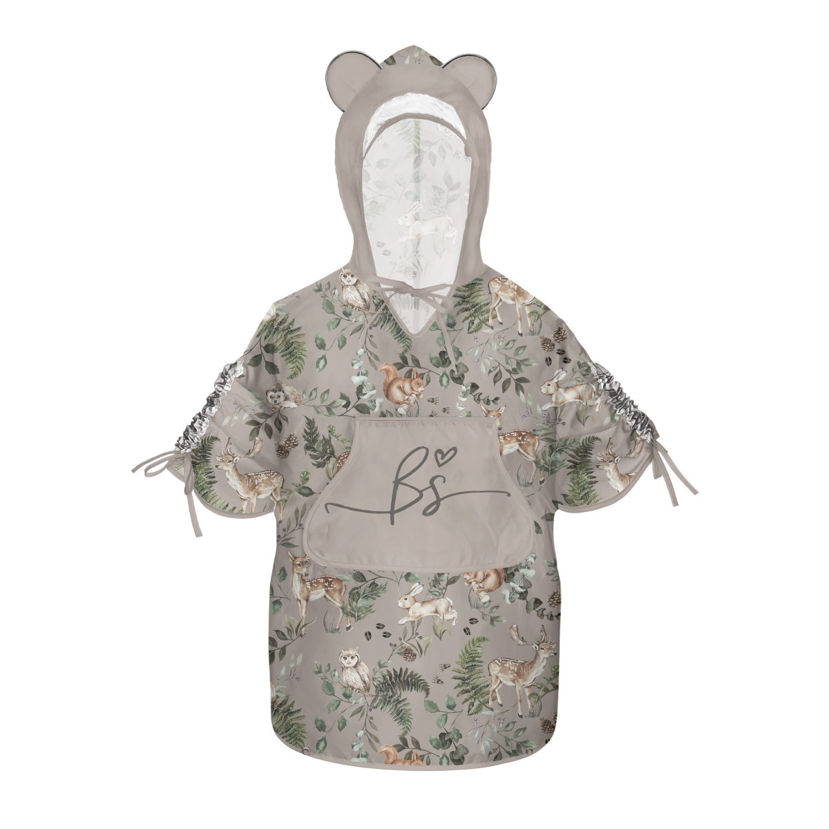 Poncho Przeciwdeszczowe Babysteps - Animals Garden Light - Baby Steps ...