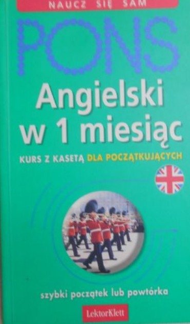 PONS: Angielski w 1 miesiąc - Guderian Claudia | Książka w Empik