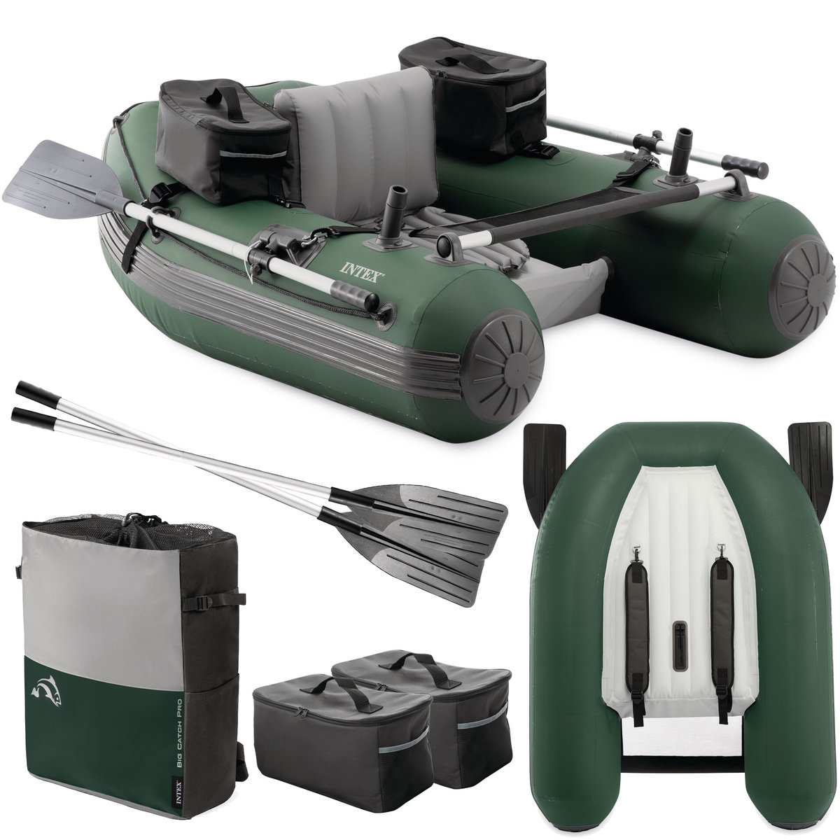 Ponton wędkarski turystyczny Big Catch PRO 3 68381 INTEX - Intex ...