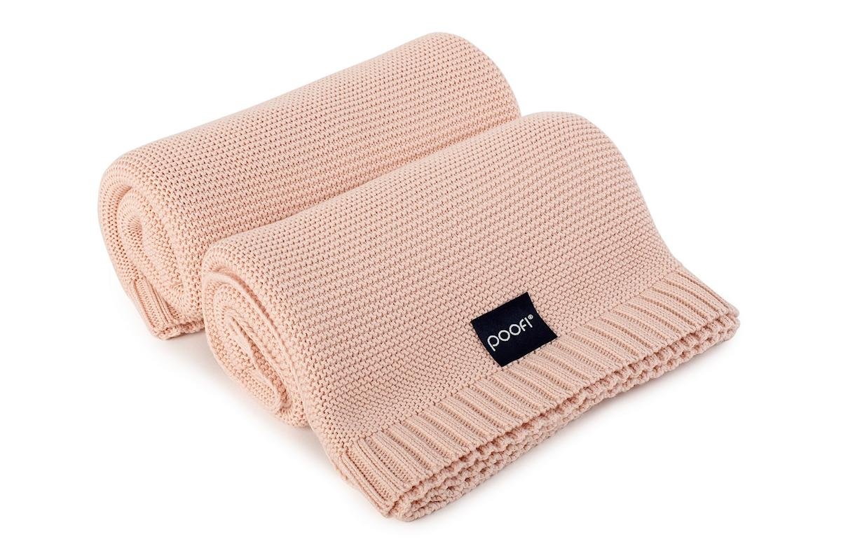 POOFI Kocyk bambusowy PURE kolor: brzoskwiniowy - Poofi | Sklep EMPIK.COM