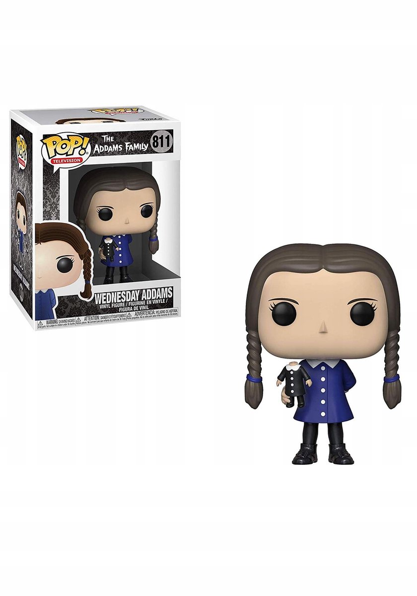Pop Addams Family Wednesday Vinyl Figure - Funko | Sklep EMPIK.COM