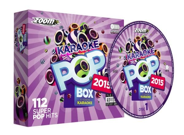 Pop Box 2015 A Year In Karaoke - Party Pack - 112 Songs - Various ...