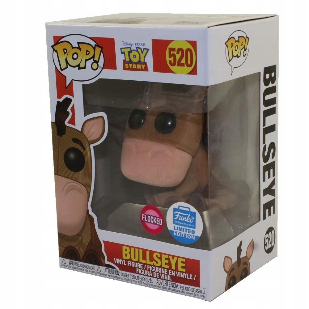 POP! Funko Toy Story 4 Bullseye Flocked Edycja limitowana - Funko ...