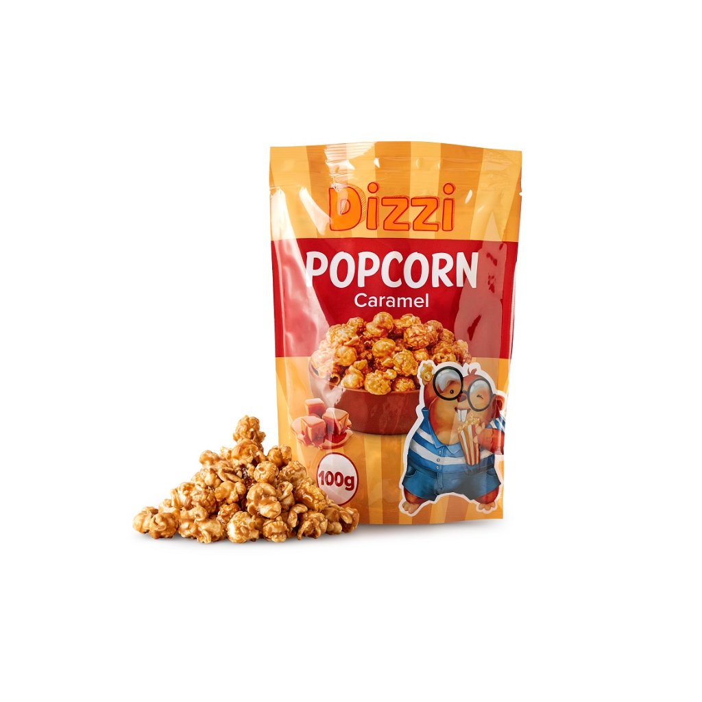 Popcorn W Karamelu "Dizzi" 100G - Inna marka | Sklep EMPIK.COM