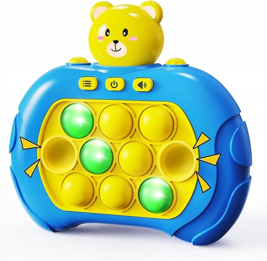 POPIT GRA ELEKTRONICZNA SENSORYCZNA ANTYSTRESOWA pamięciowa memory z ...