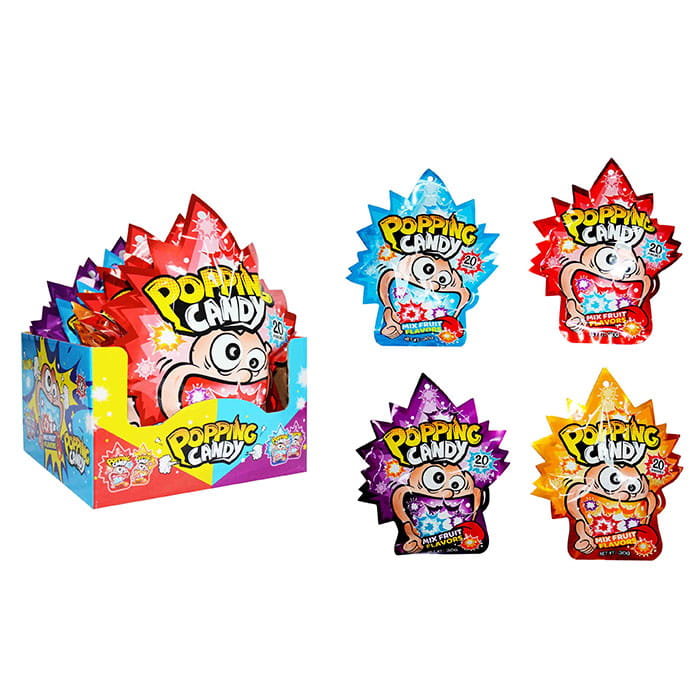 Popping Candy Strzalający Proszek Oranżadka (30G) 12Szt - Inna marka ...