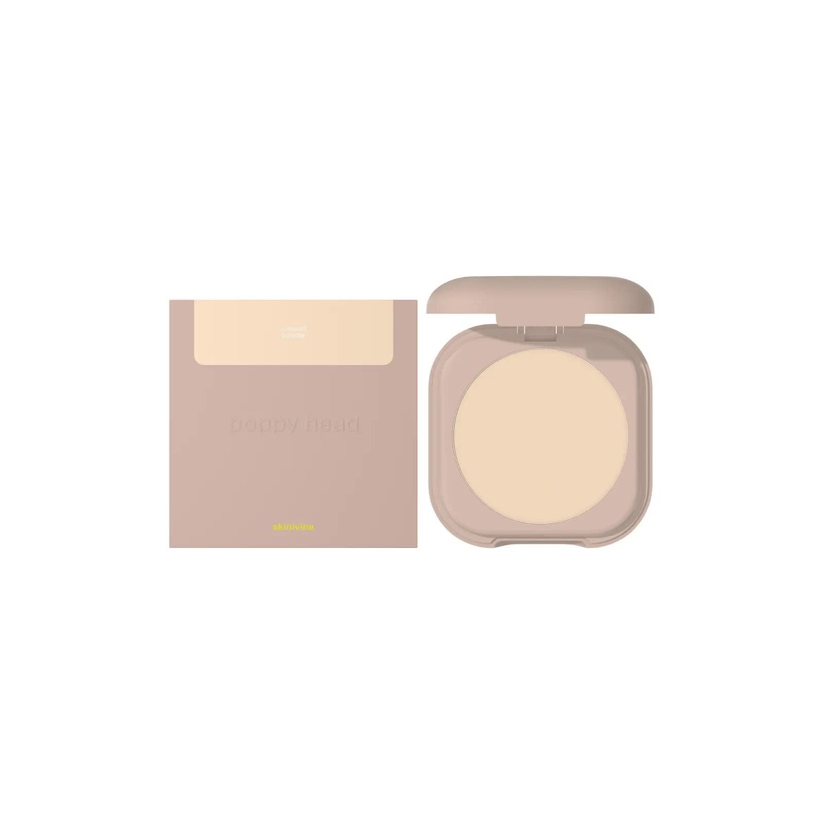 Poppy Head Skinivine Pressed Powder prasowany puder utrwalający z ...