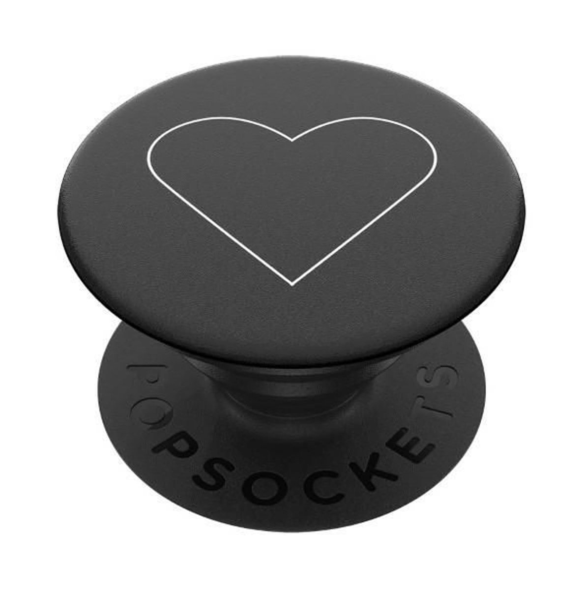 Popsockets 2 White Heart Black 800667 uchwyt i podstawka do telefonu ...