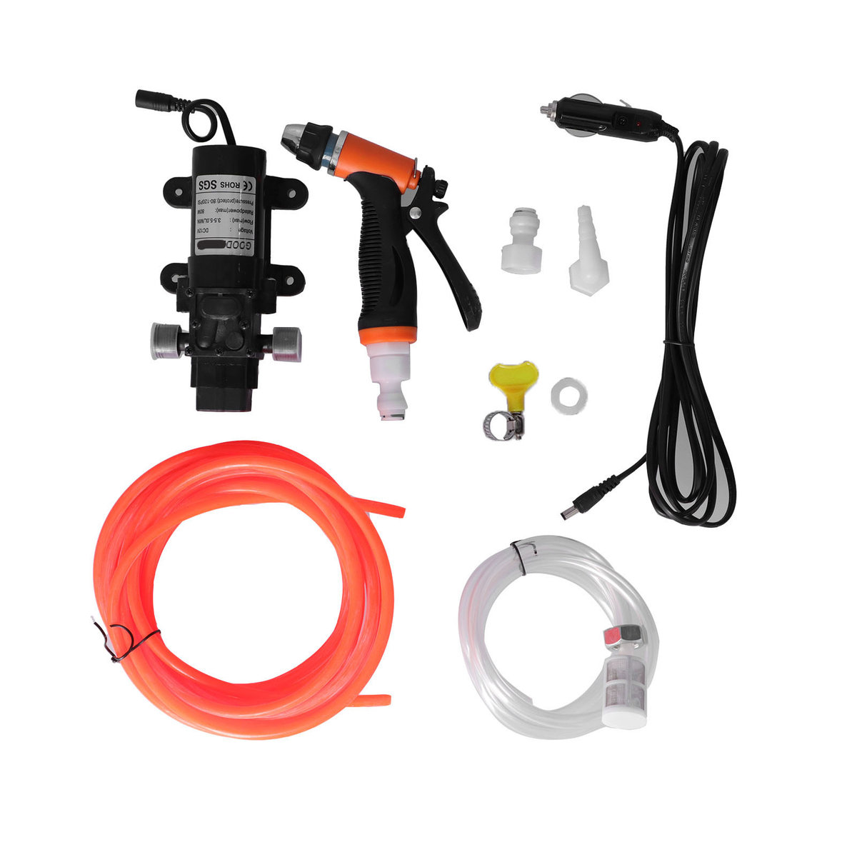 Portable Intelligent Car Pressure Washer Pump Cleaning Kit for Home ...