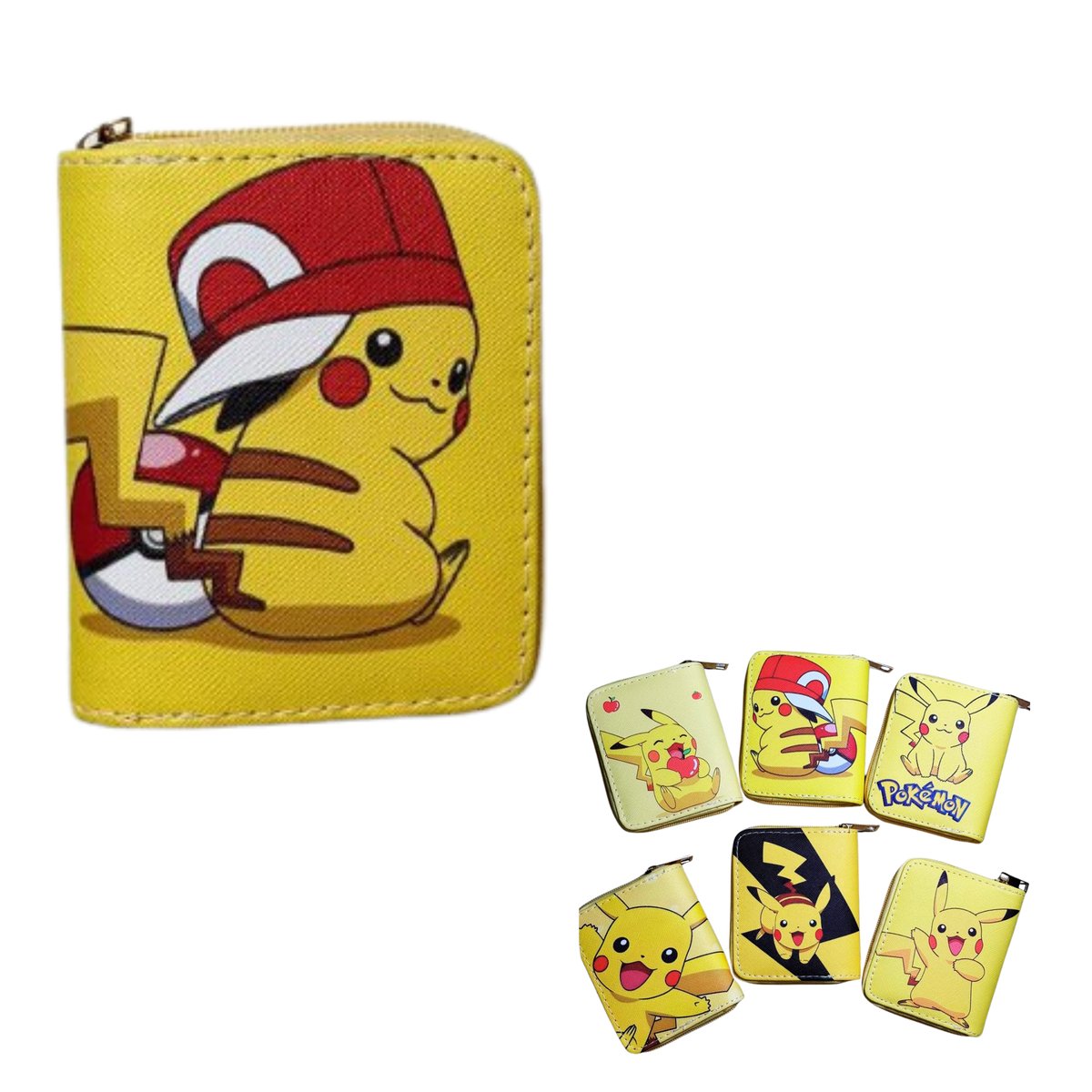 Portfel dla dzieci portfele Pikachu Portmonetka Pokemon Dziecięcy ...