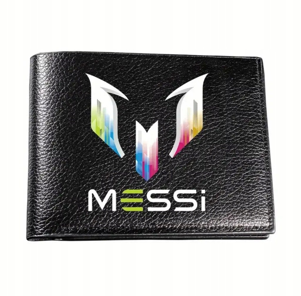 Portfel Leo Messi LM10 Lionel Messi Logo Argentyna Piłkarski Prezent ...