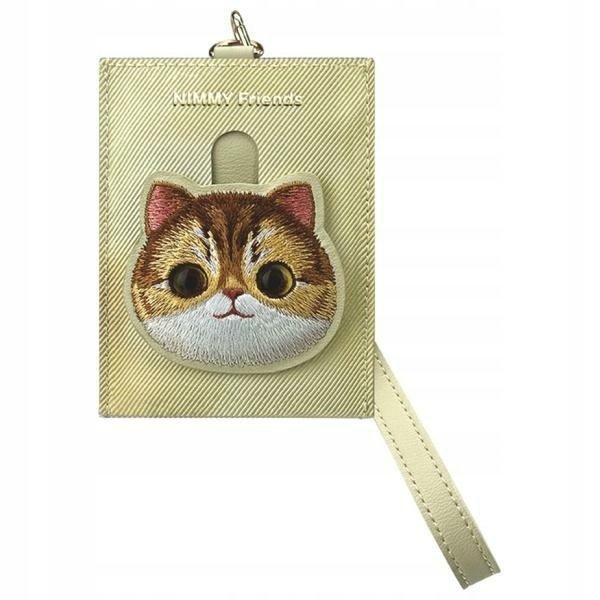 Portfel Nimmy Na Karty Big Eyed Pet 2.0 Cat Khaki - NIMMY | Moda Sklep ...