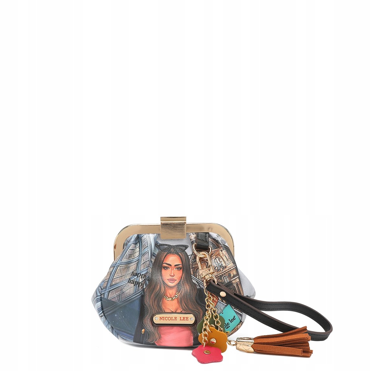 Portmonetka portfel mały uchwyt na rękę Nicole Lee - Nicole Lee | Moda ...