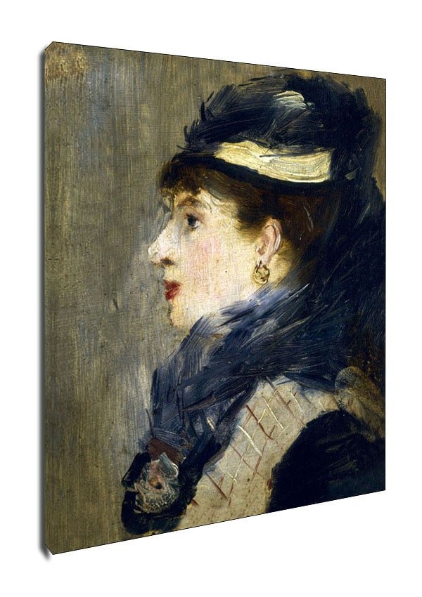 Portrait of a Lady, Edouard Manet - obraz na płótnie 50x70 cm - Galeria ...