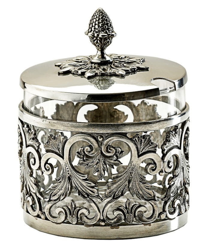 PORTUGALSKA CUKIERNICA SECESJA CYNA POLEROWANA - Veronese | Sklep EMPIK.COM