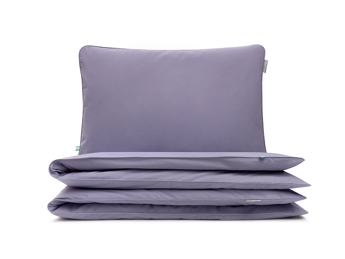 pościel basic liliowy 220x200 cm + 2x 60x50 cm - MUMLA - Mumla | Sklep EMPIK.COM