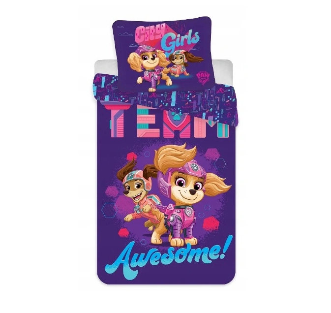 Pościel Bawełniana 140X200 Psi Patrol The Movie - Inna marka | Sklep ...
