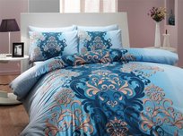 Pościel bawełniana ALMEDA BLUE - Inna marka | Sklep EMPIK.COM