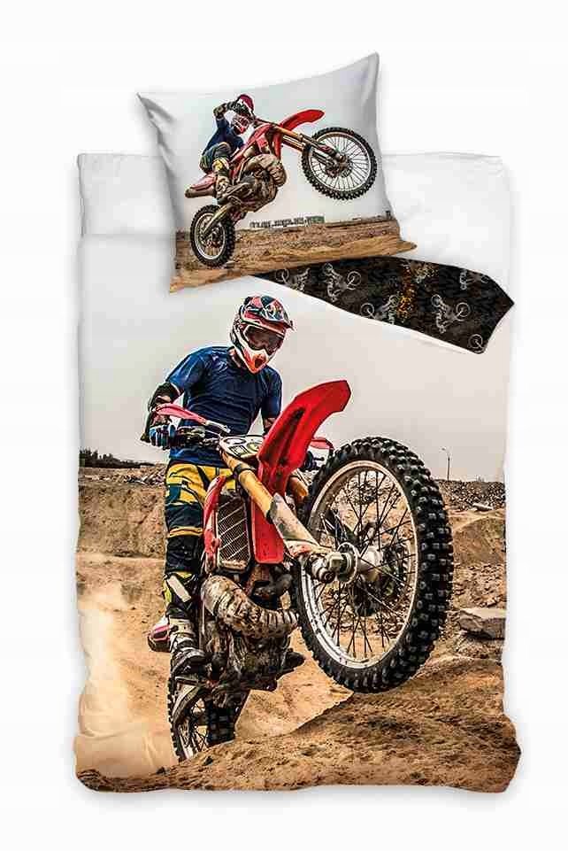 POŚCIEL bawełniana MOTOCROSS 140x200 motor CROSS - Carbotex | Sklep ...