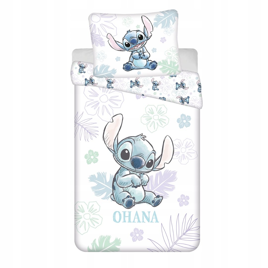 Pościel dziecięca Stitch Disney 140x200 cm - pastelowy świat marzeń ...
