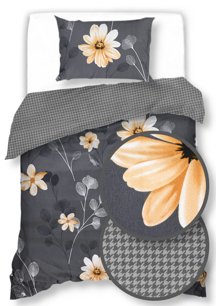 Pościel Flanelowa 140X200 Wiosenne Kwiaty 20232 - eStilex | Sklep EMPIK.COM