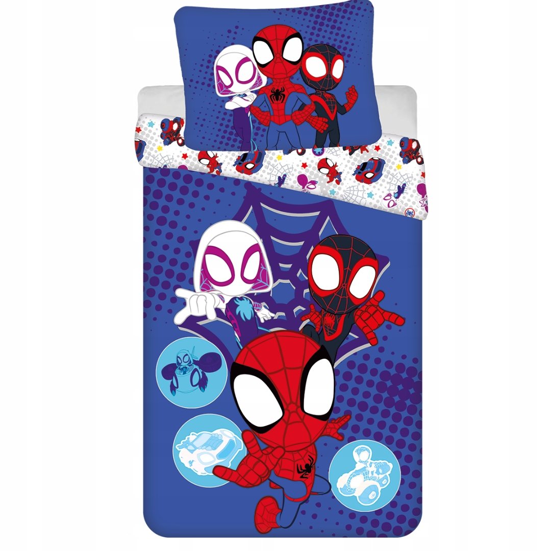 Pościel Marvel Spidey 140x200 Superbohaterowie w Akcji - Jerry Fabrics ...