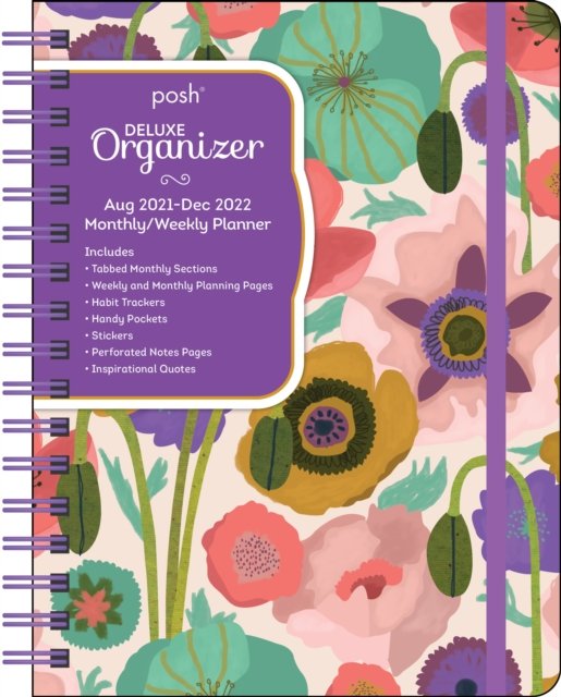 Posh. Deluxe Organizer 17-Month 2021-2022 MonthlyWeekly Planner ... Posh. Deluxe Organizer 17-Month 2021-2022 MonthlyWeekly Planner ...