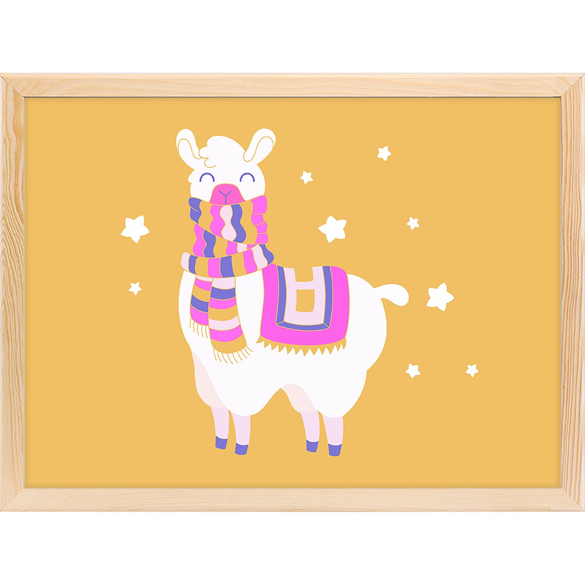 Poster, lama, 30x40 cm - Art-Canvas | Sklep EMPIK.COM