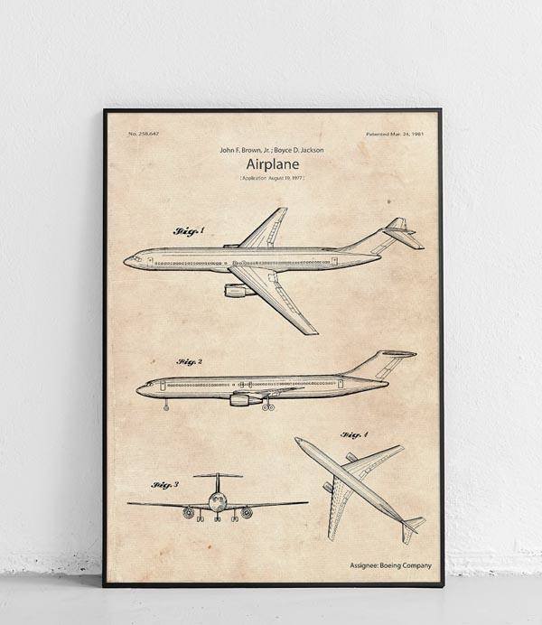 Poster Polytechnic, Boeing 757 - plakat - Poster Polytechnic | Sklep ...