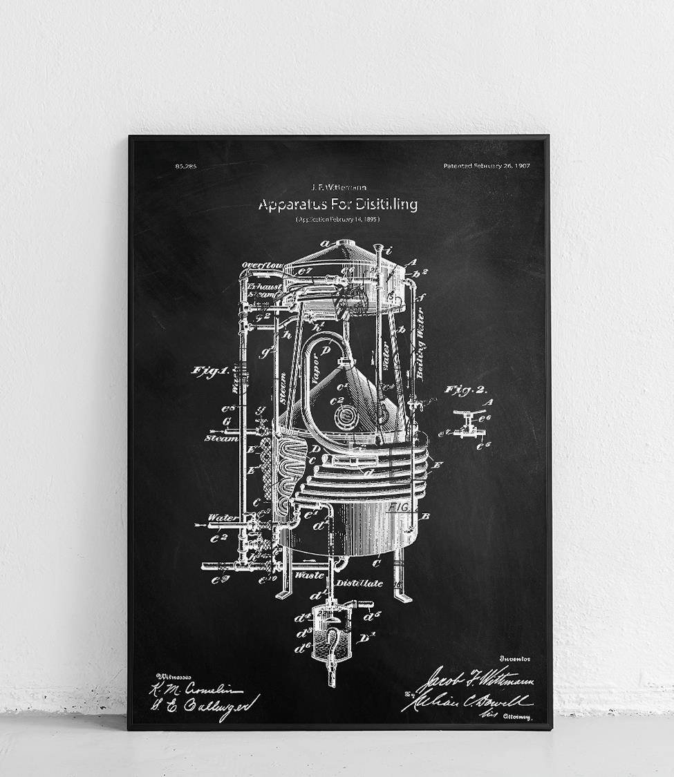 Poster Polytechnic, Destylator - plakat - Poster Polytechnic | Sklep ...