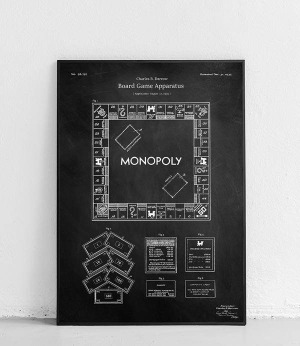 Poster Polytechnic, Gra Monopoly - plakat - Poster Polytechnic | Sklep ...