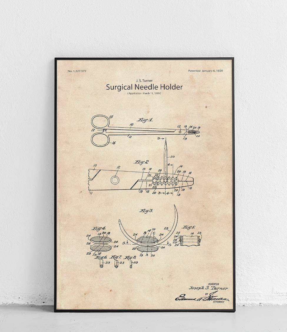 Poster Polytechnic, Igłotrzymacz - plakat - Poster Polytechnic | Sklep ...