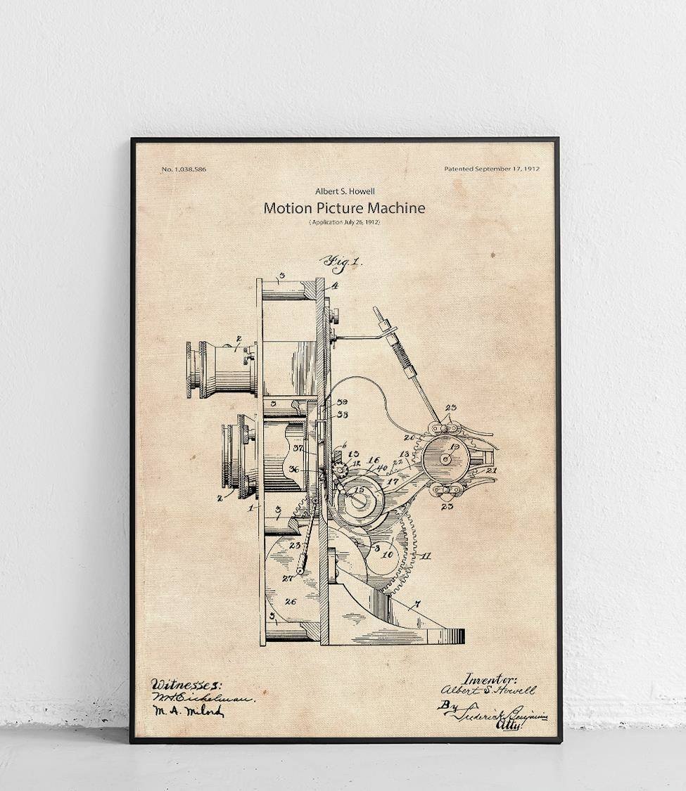 Poster Polytechnic, Kamera filmowa - plakat - Poster Polytechnic ...