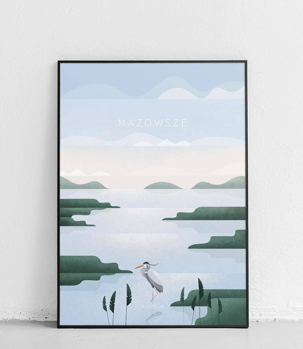 Poster Polytechnic, Mazowsze - plakat - Poster Polytechnic | Sklep ...