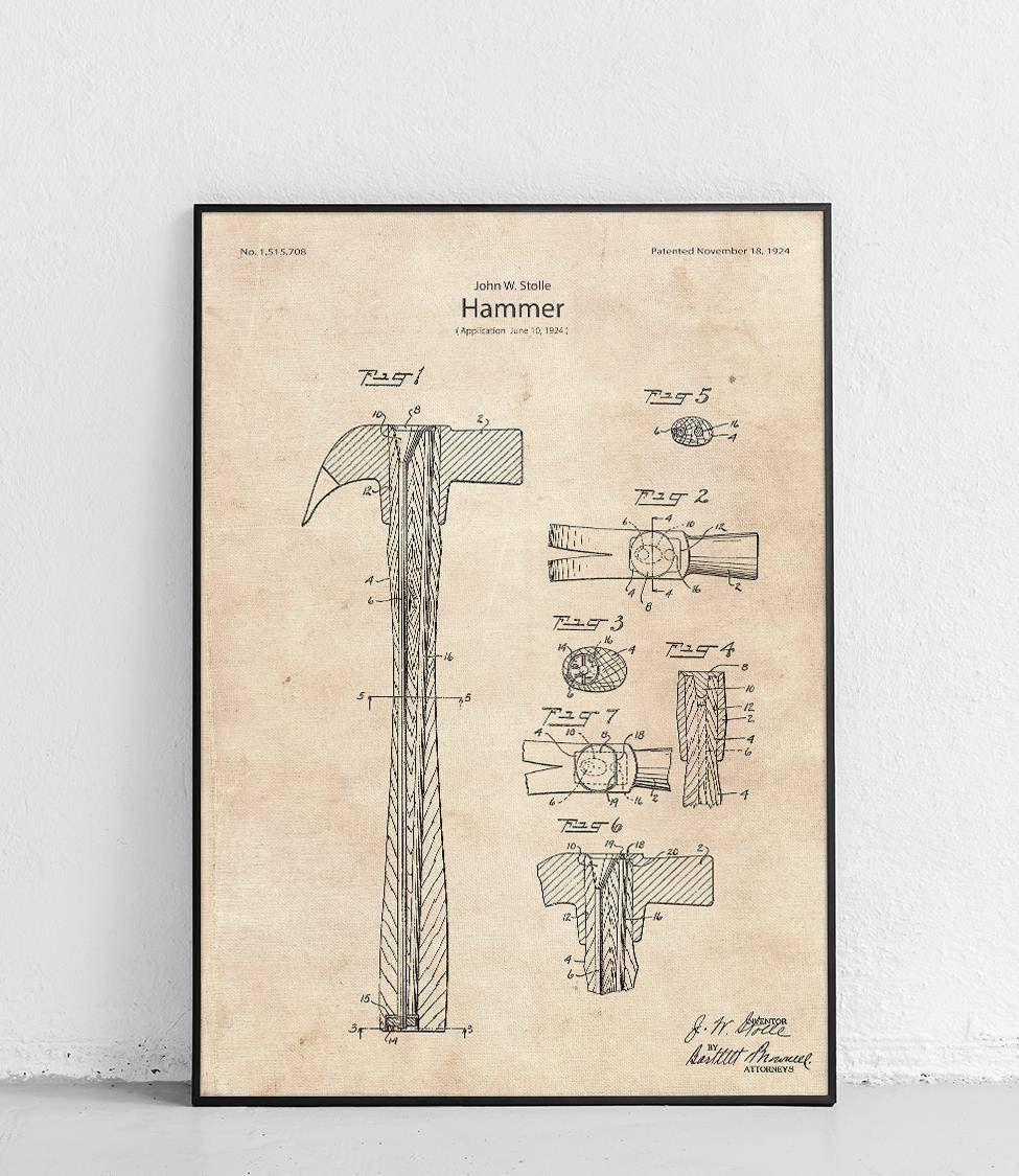 Poster Polytechnic, Młotek - plakat - Poster Polytechnic | Sklep EMPIK.COM